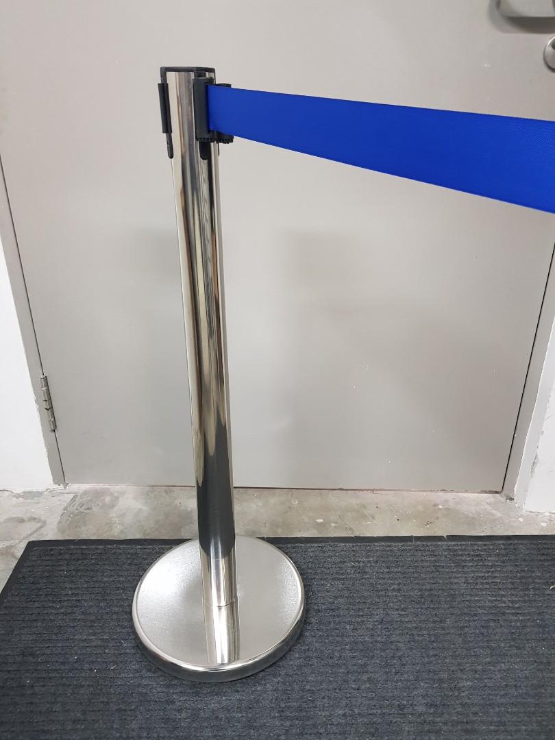 Retractable Queue Pole Crowd Control Safe Distancing on Carousell