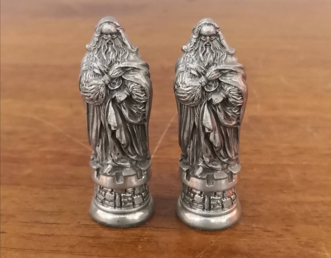 Royal Selangor Pewter Camelot Merlin Bishop figurine 2, Hobbies & Toys ...