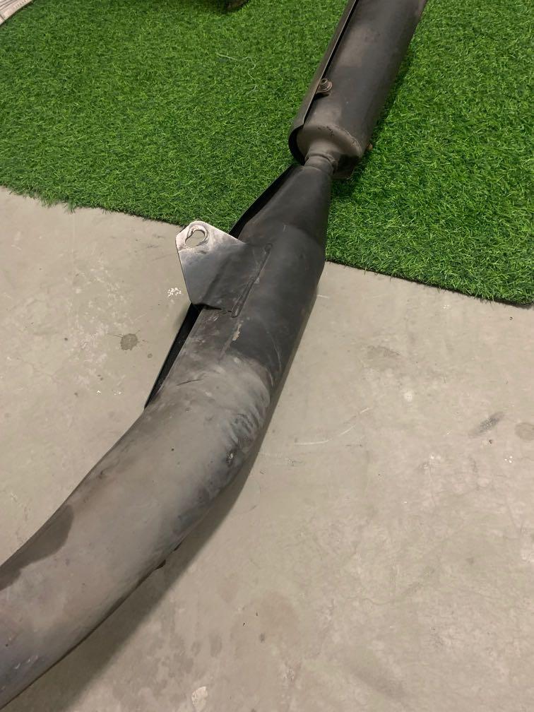 Rxz Catalyzer Pipe, Motorcycles, Motorcycle Accessories on Carousell