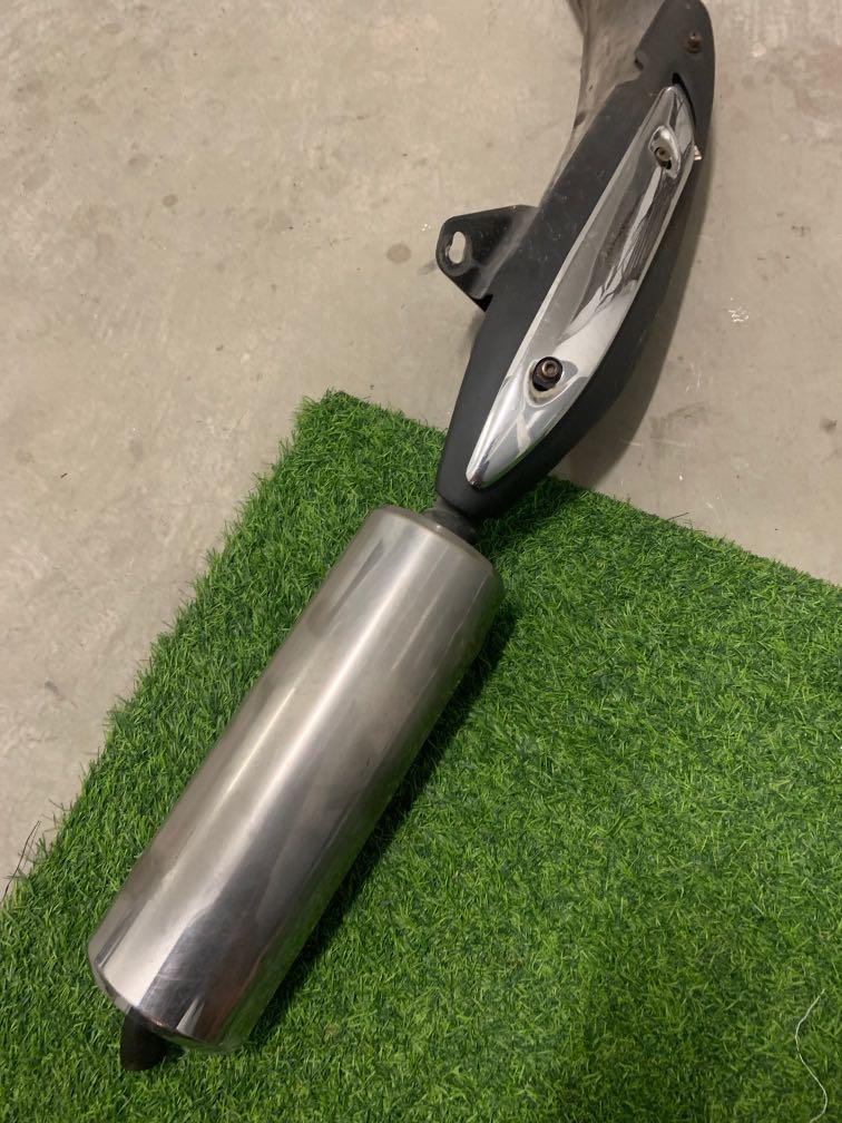 Rxz Catalyzer Pipe, Motorcycles, Motorcycle Accessories on Carousell