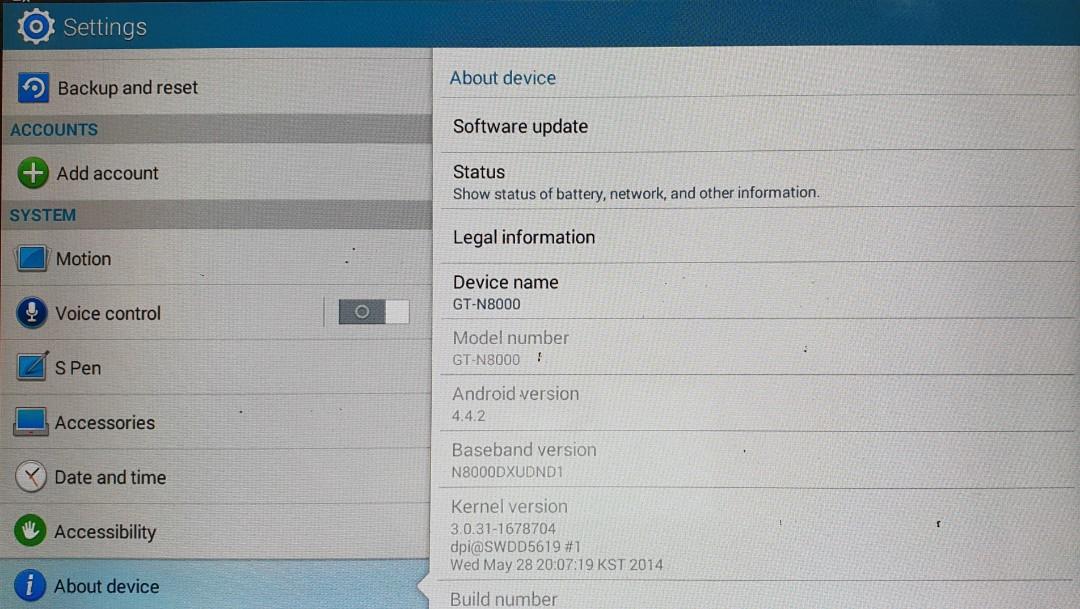 Samsung Galaxy Note 10.1 (GT-N8000), Mobile Phones & Gadgets, Tablets ...
