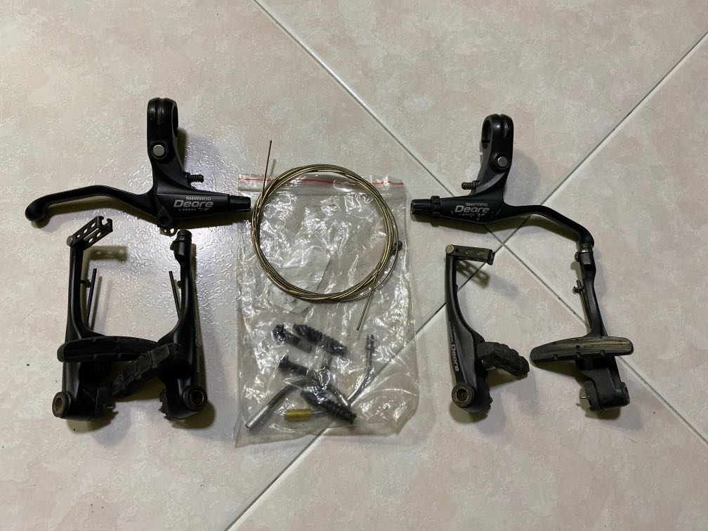 Shimano deore brake set, Sports Equipment, Bicycles & Parts, Parts ...