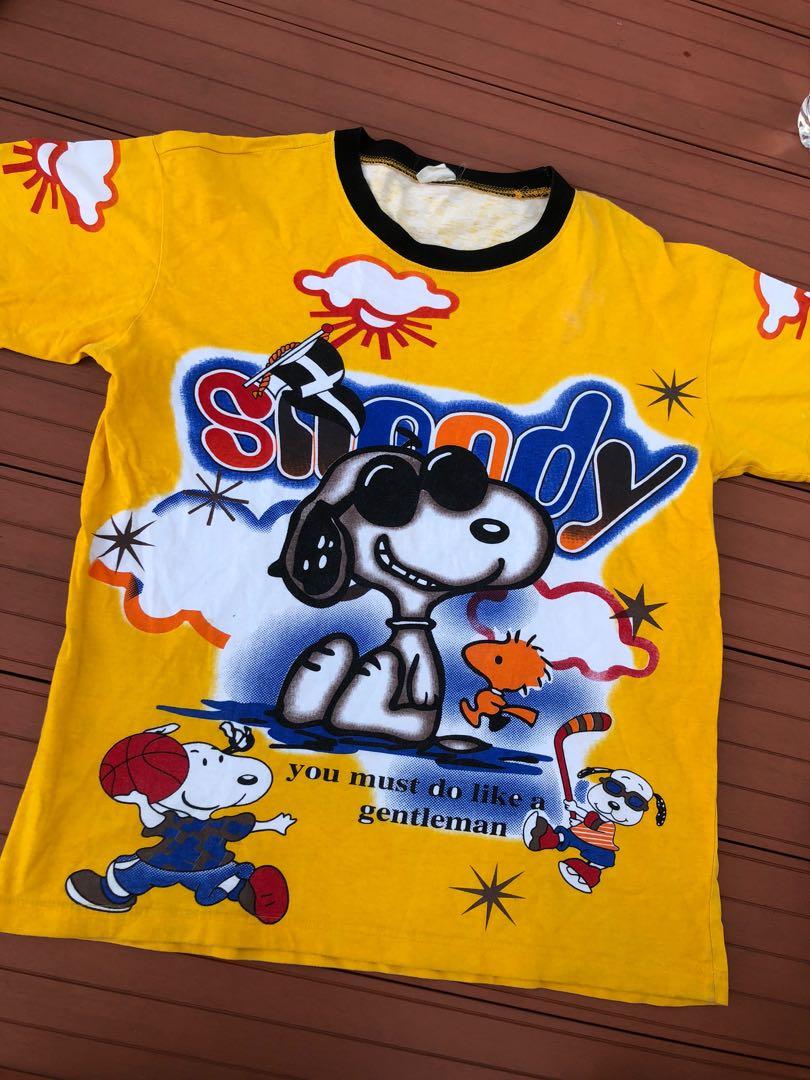 Snoopy All over print “AOP”, Men's Fashion, Tops & Sets, Formal Shirts ...