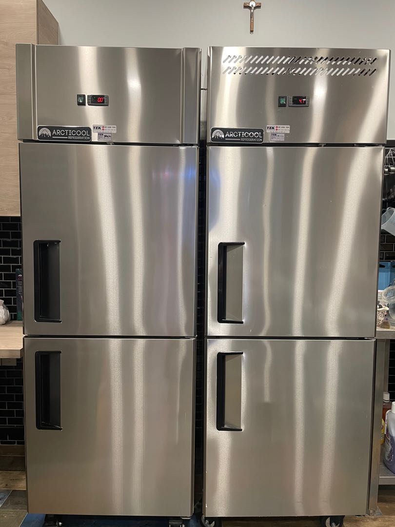 Standing stainless fridge, TV & Home Appliances, Kitchen Appliances ...