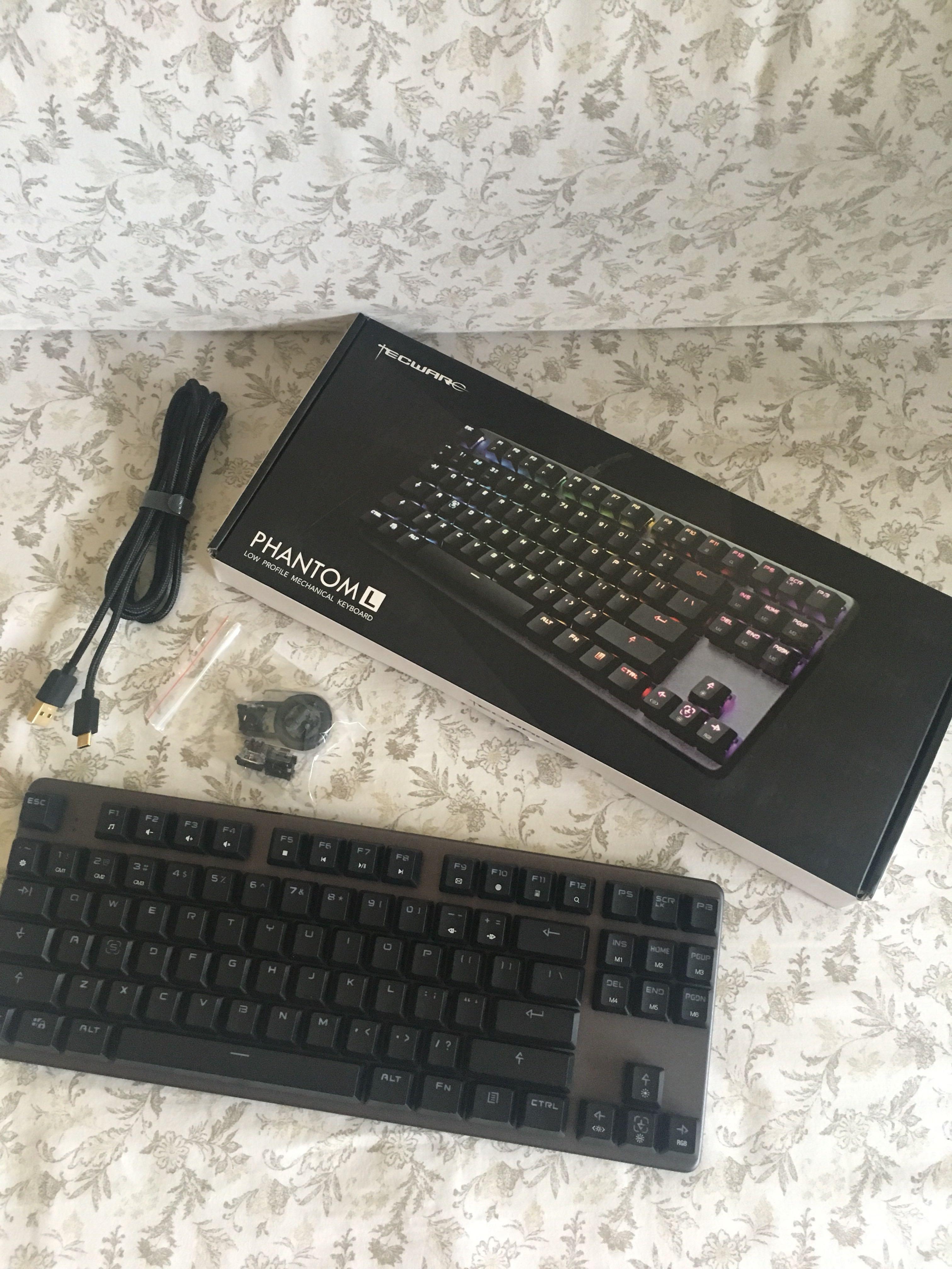 Tecware Phantom L TKL Mechanical Keyboard Outemu Brown, Computers ...