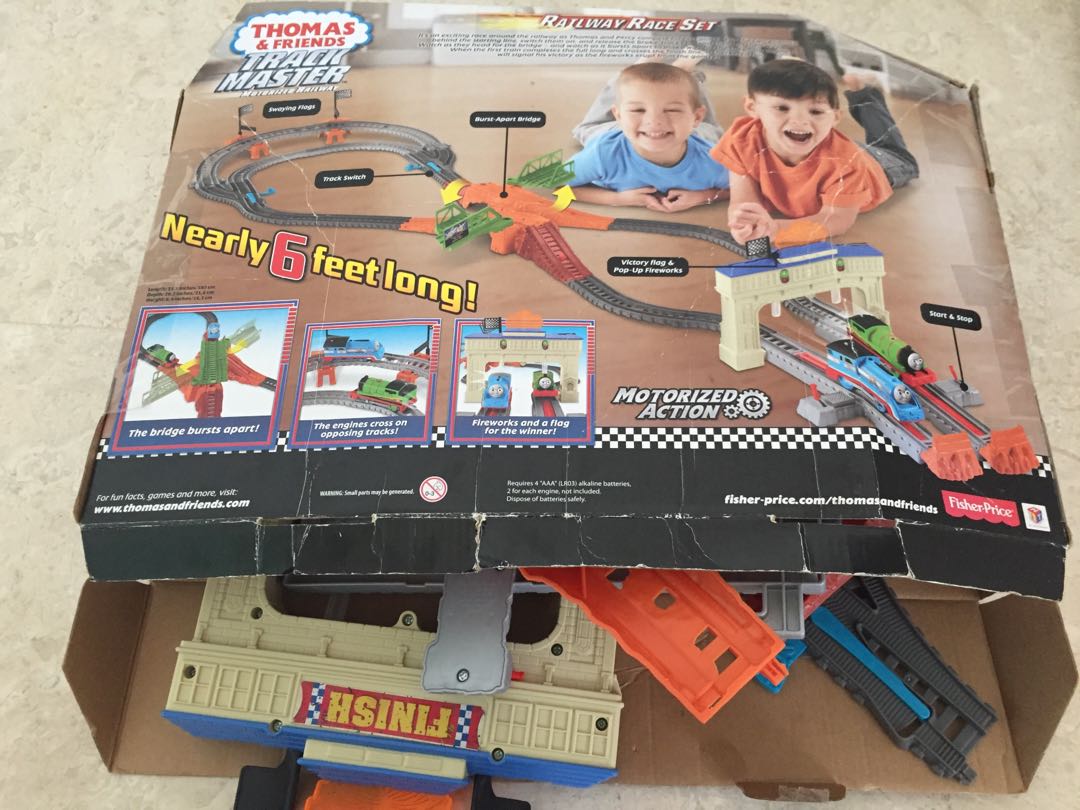 Thomas & Friends Railway Race Set, Hobbies & Toys, Toys & Games on ...