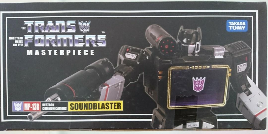 Transformers Masterpiece MP13B - SoundBlaster, Hobbies & Toys, Toys ...