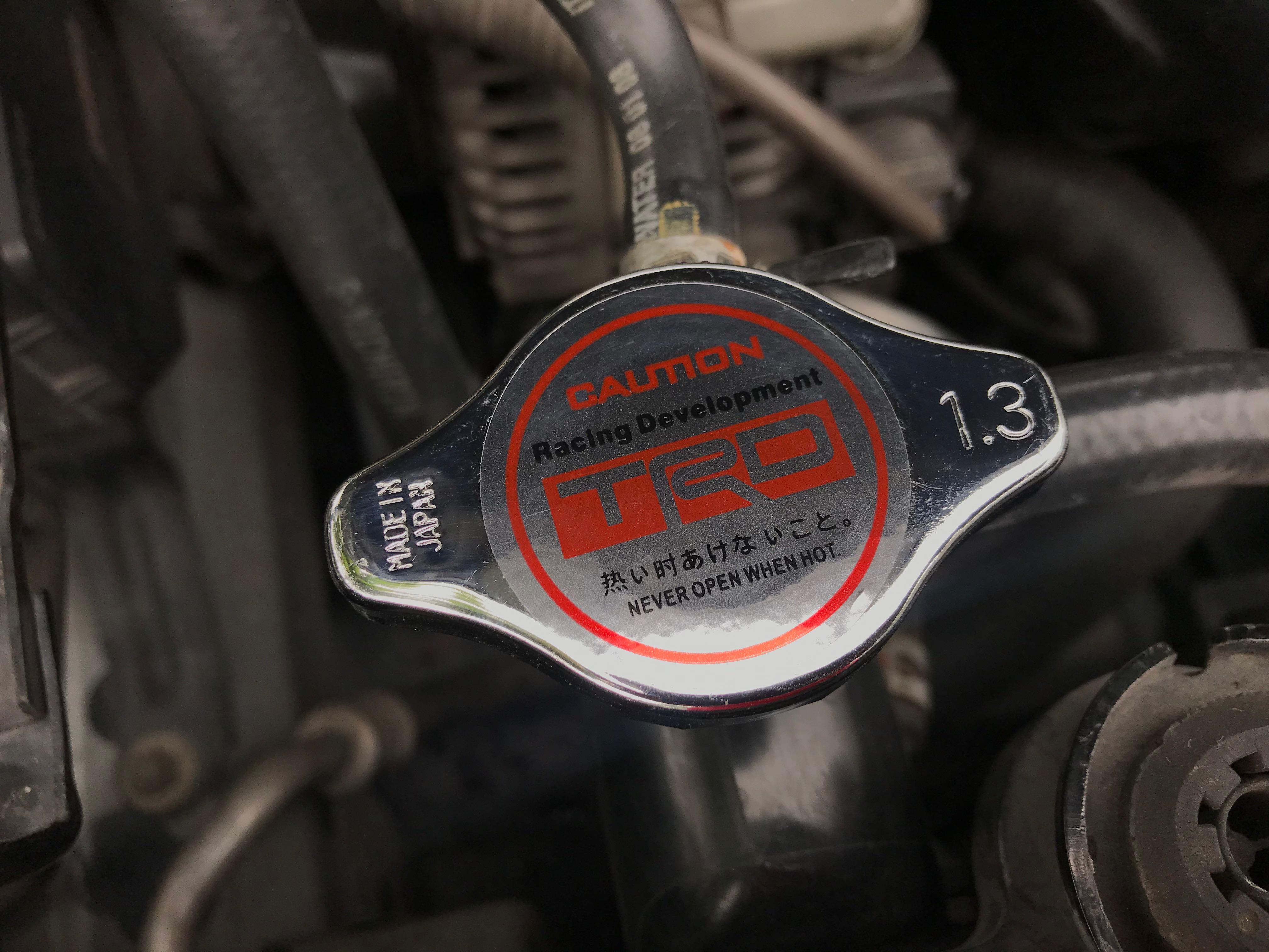 Trd racing radiator cap 1.3bar, Auto Accessories on Carousell