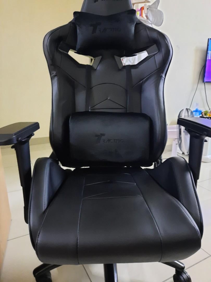 Ttracing surge stealth gaming chair like new, Furniture & Home Living ...