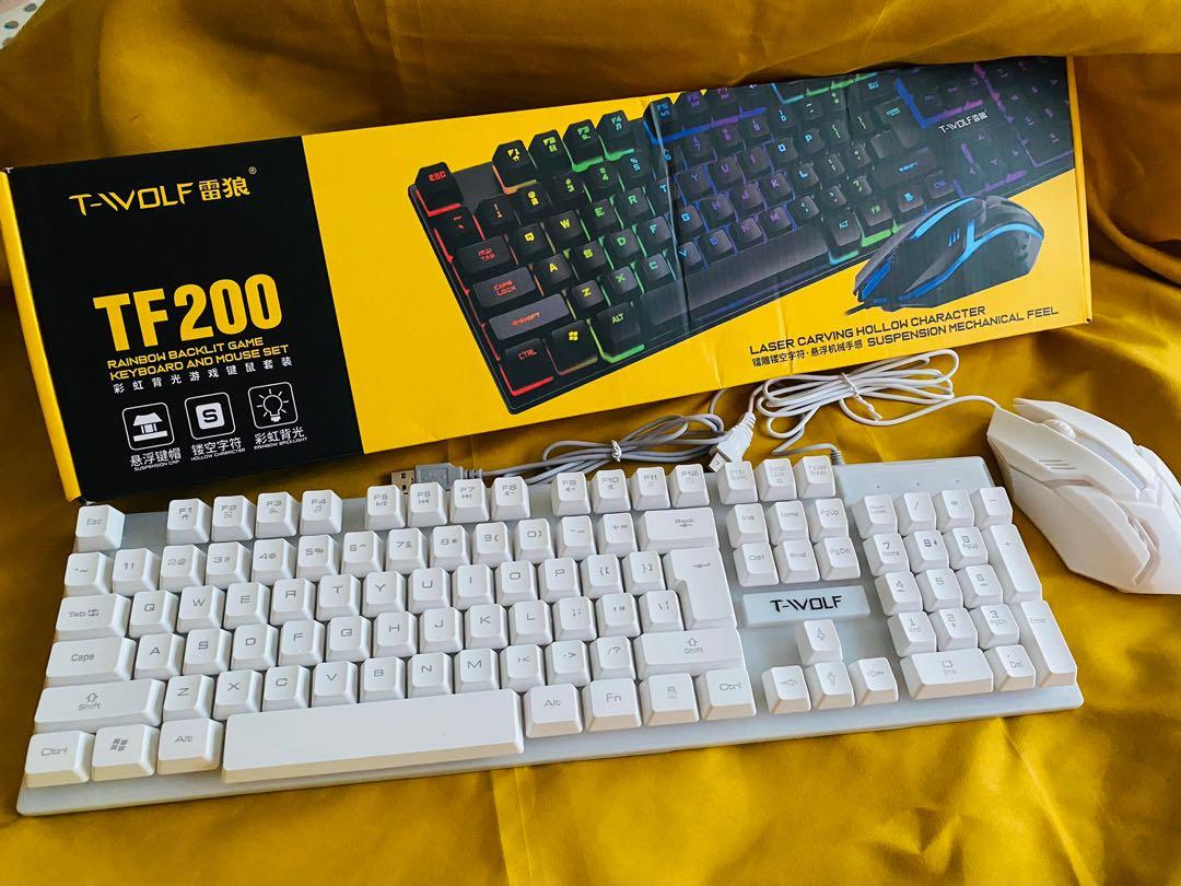 T-WOLF TF200 Mechanical Keyboard, Computers & Tech, Parts & Accessories ...