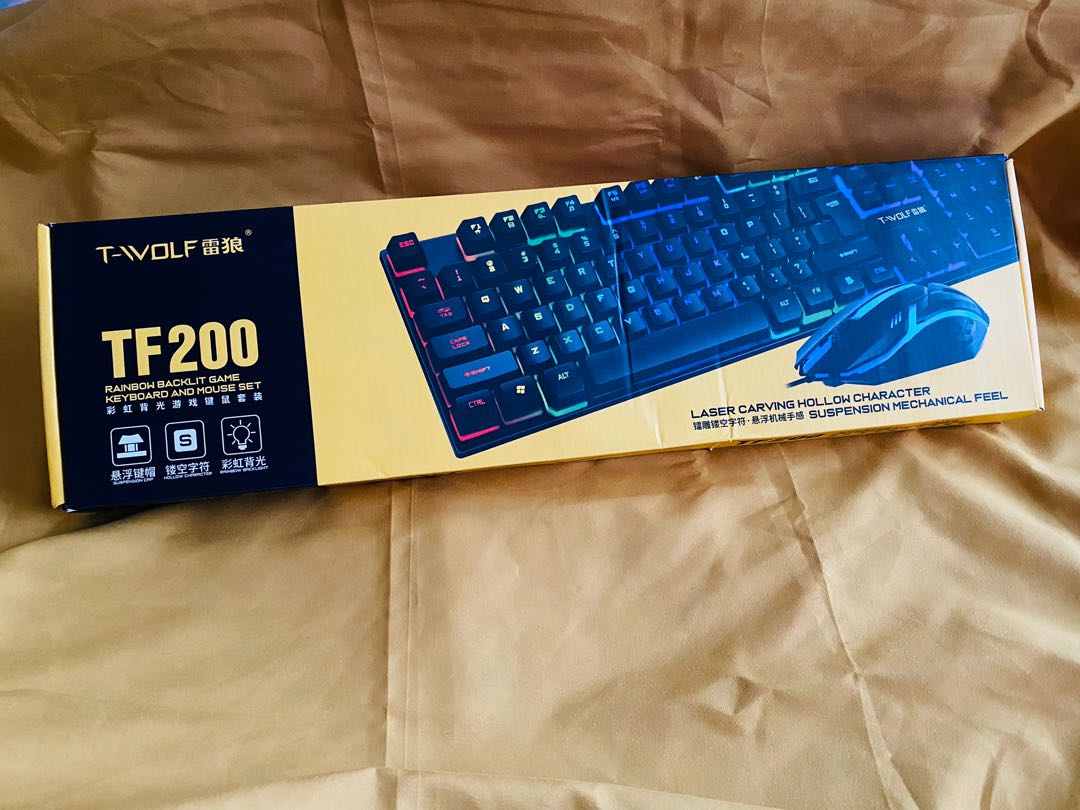 T-WOLF TF200 Mechanical Keyboard, Computers & Tech, Parts & Accessories ...