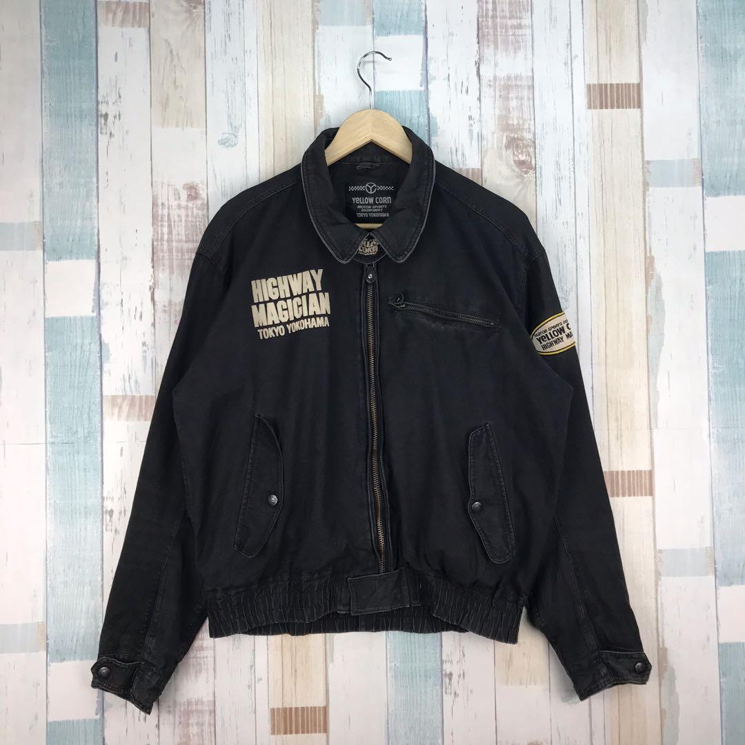 Vintage 90s Yellow Corn Sledge Hammer Jacket, Men's Fashion, Coats ...