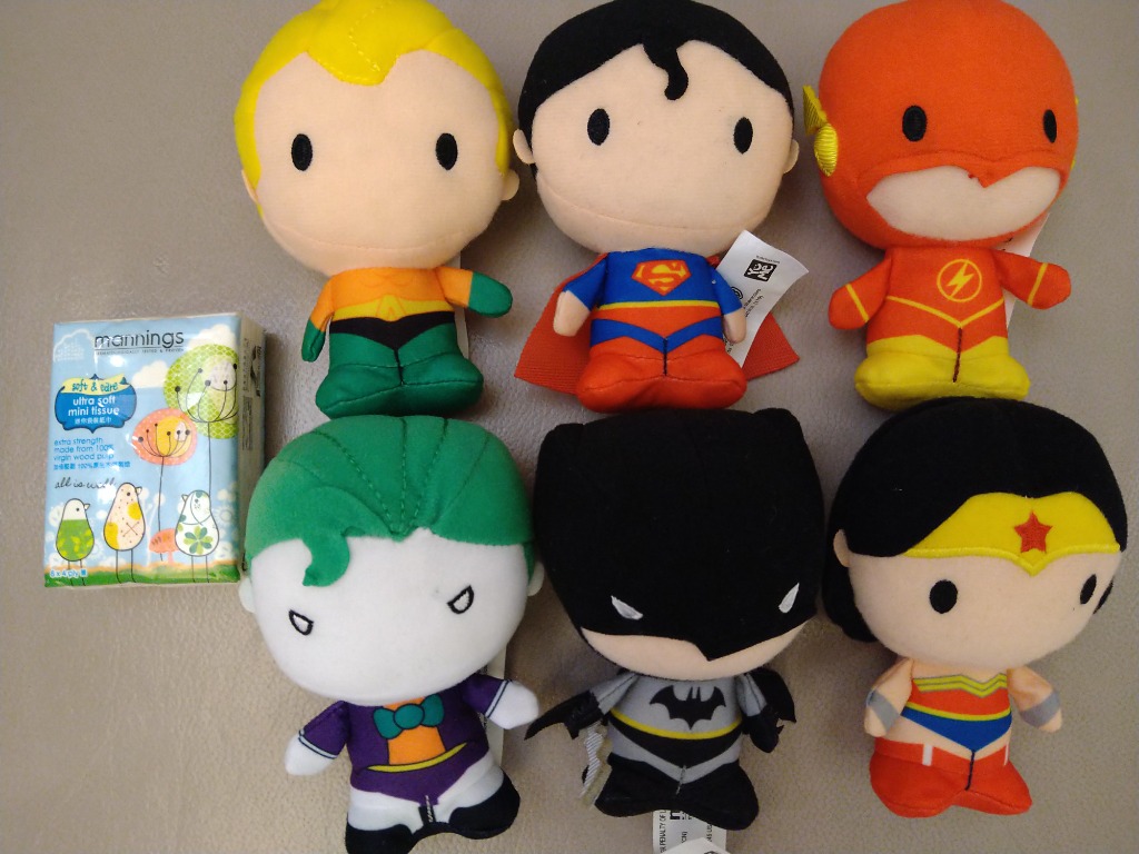 全新yume盲袋chibi dc direct justice league Joker batman 4寸10cm公仔全套連特別版共6款 ...