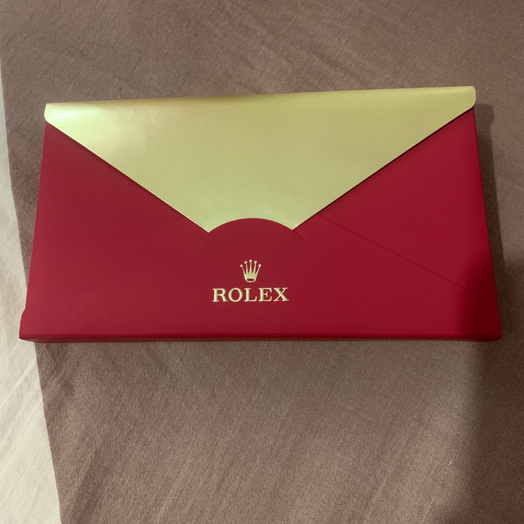 2021 Rolex red packet 3D, Design & Craft, Others on Carousell