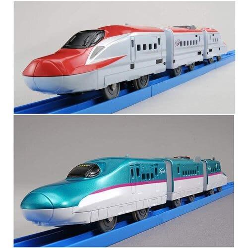全新 PLARAIL TRAIN E5 & E6 Series Shinkansen Train Set 日本新幹線E5 E6系火車套裝 ( 可接駁, 不包路軌 ), 興趣及遊戲, 玩具 ...