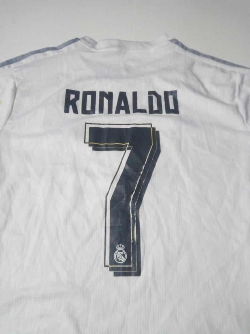 Adidas Fly emirates Ronaldo Football jersey, Men's Fashion, Activewear ...