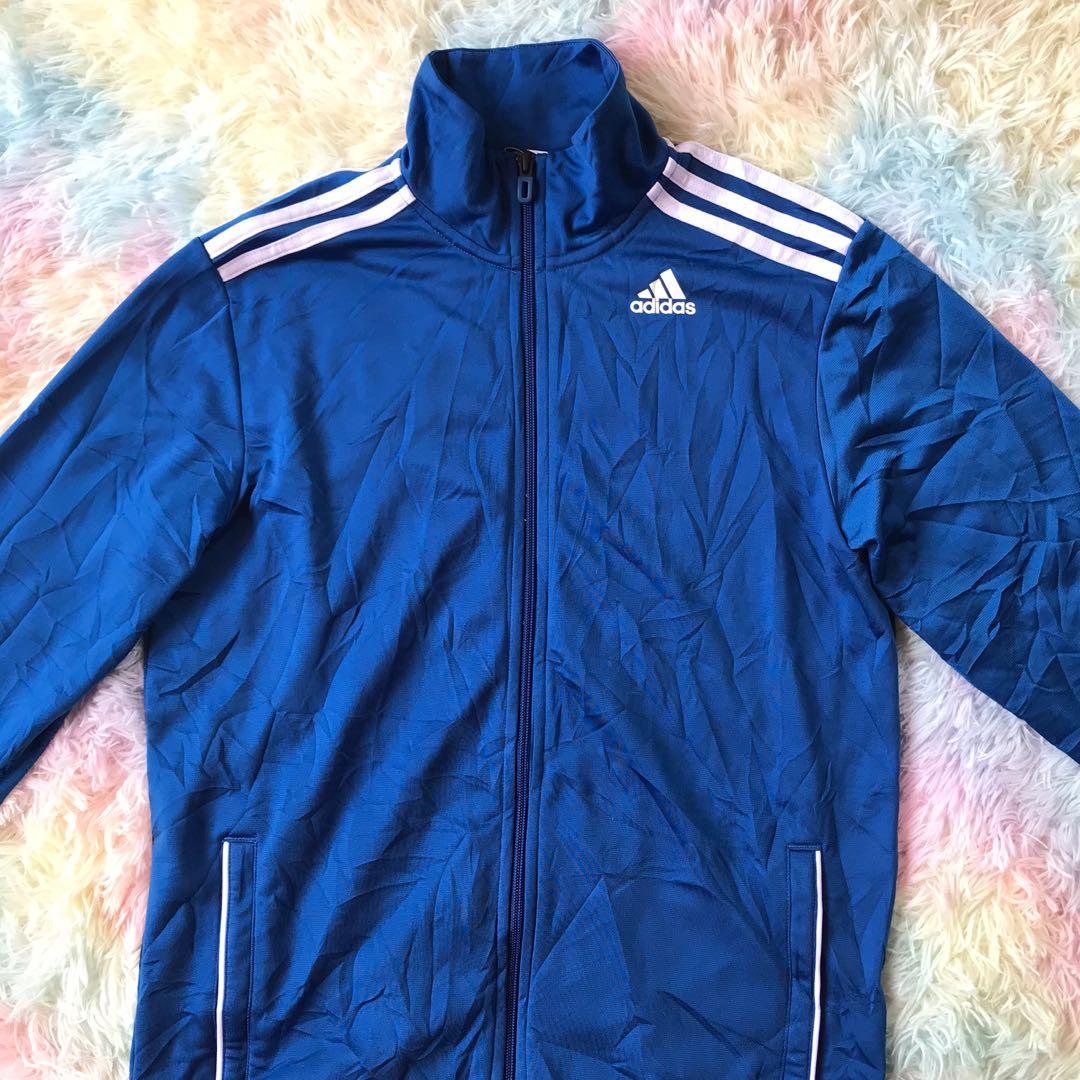 Adidas TS Essentials Track Top, Men's Fashion, Activewear on Carousell