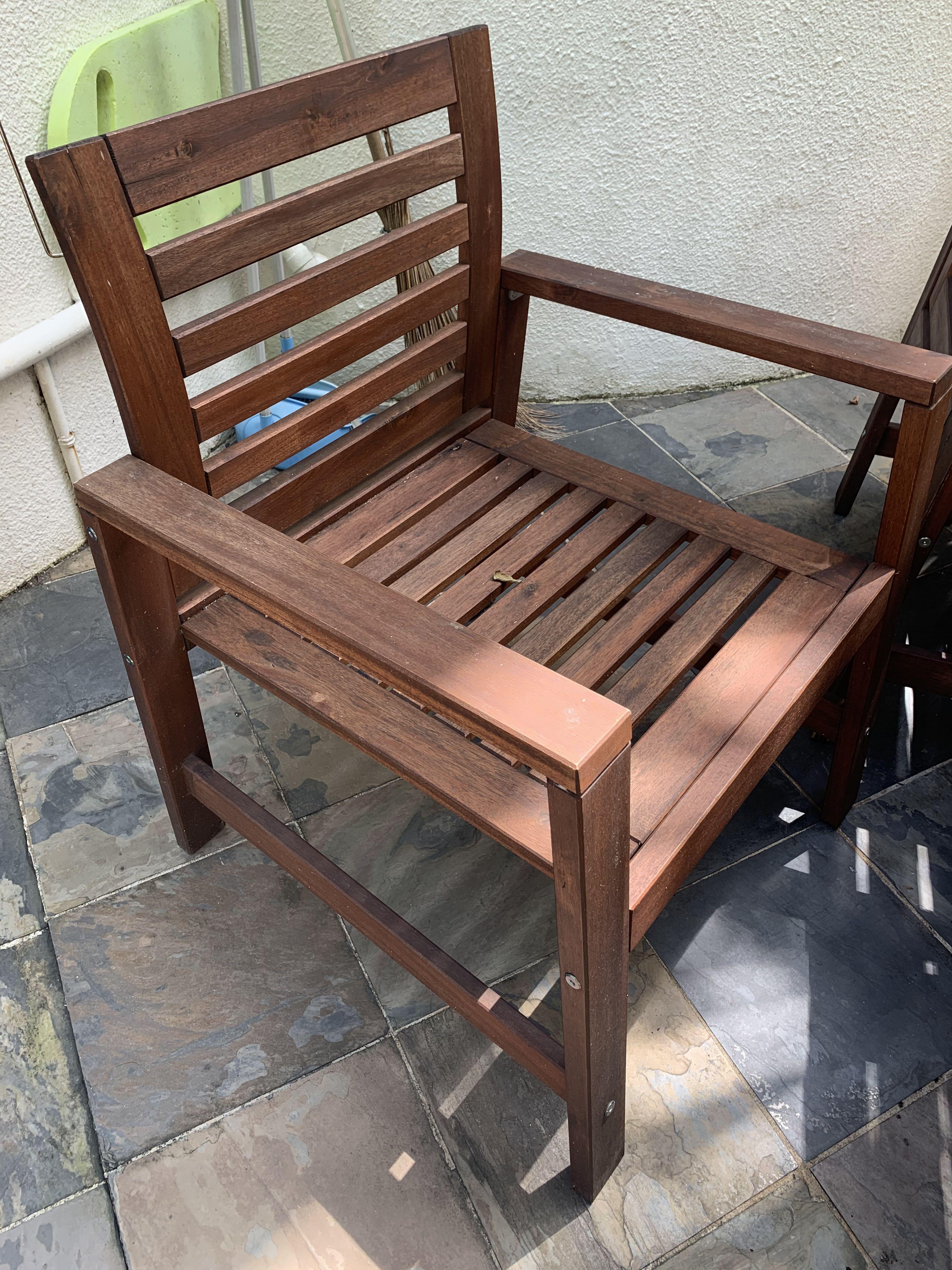 Applaro table and chairs set outdoor , Furniture & Home Living ...