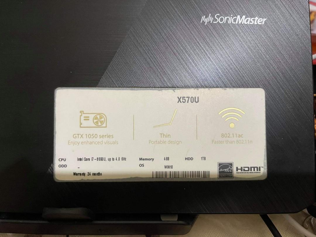 Asus X570U, Computers & Tech, Laptops & Notebooks on Carousell