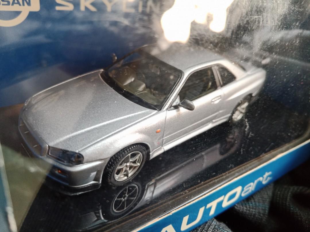 Autoart skyline gtr r34 & kyosho s13 set & hpi r35 set same minichamps ...