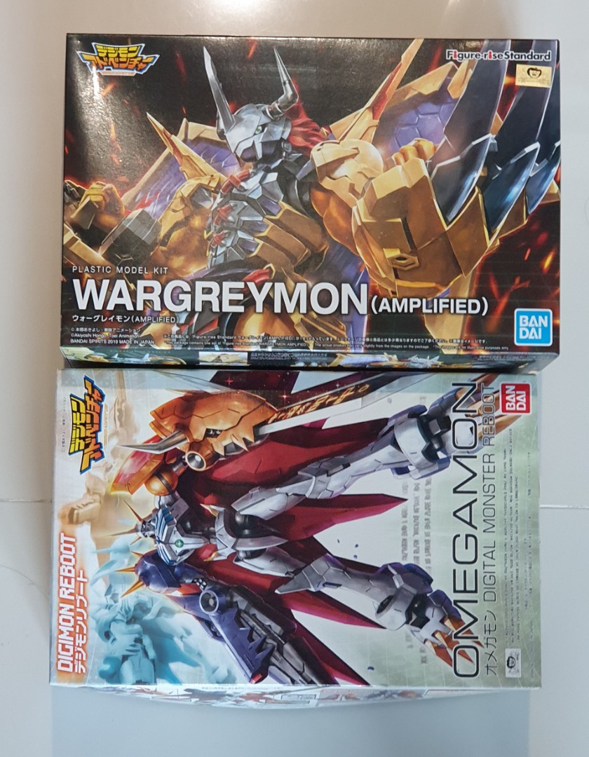Bandai Digimon Model Kit Omegamon Wargreymon not Gundam gunpla, Hobbies ...