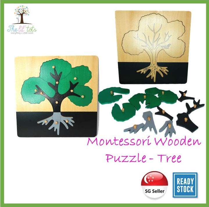 Botany Puzzle - Tree, Hobbies & Toys, Books & Magazines, Children's ...