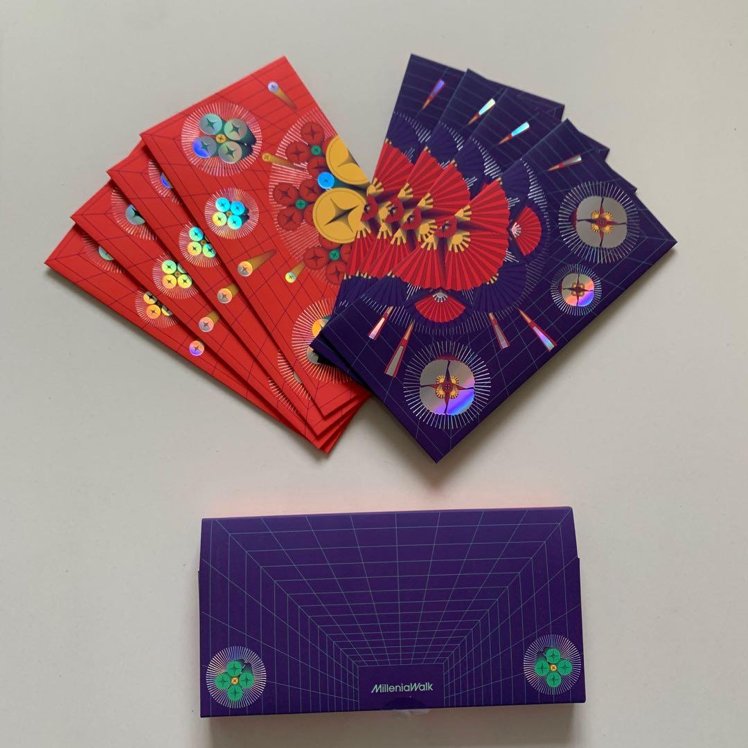 Brand New 2021 Millenia Walk Red Packet Chinese New Year Angbao CNY Red ...