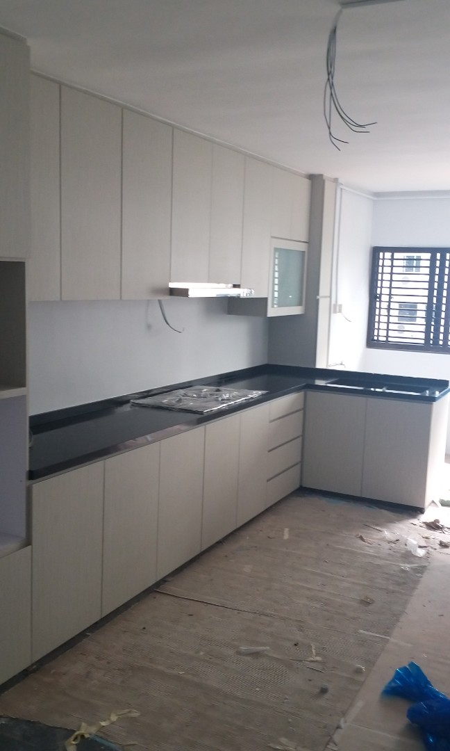 Carpenter custom made kitchen cabinet solid plywood supply and install ...