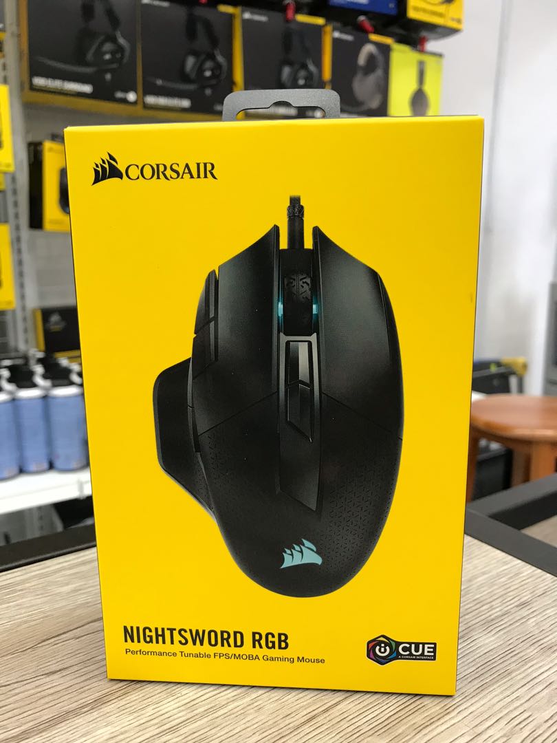 CORSAIR NIGHTSWORD RGB GAMING MOUSE, Everything Else on Carousell