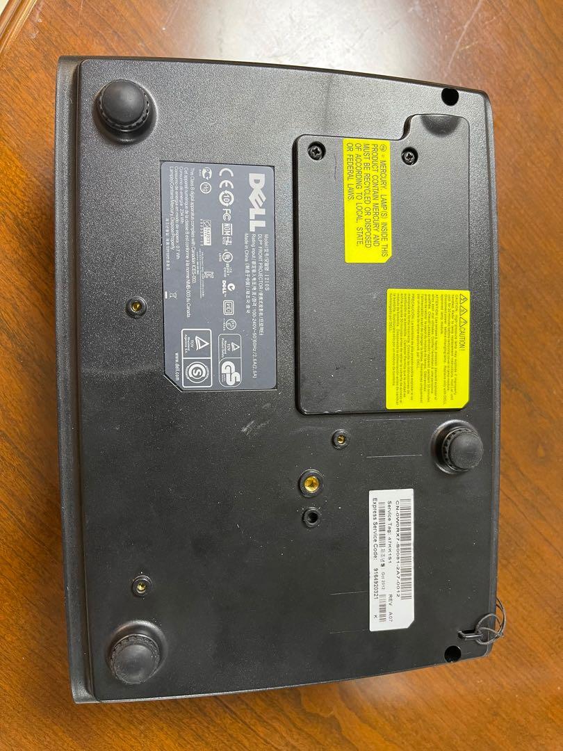 Dell 1210S DLP projector 2500Lm, TV & Home Appliances, TV ...
