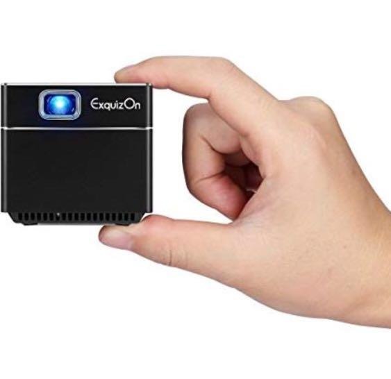 ExquizOn S6 Mini Cube Pico DLP Projector, TV & Home Appliances, TV ...