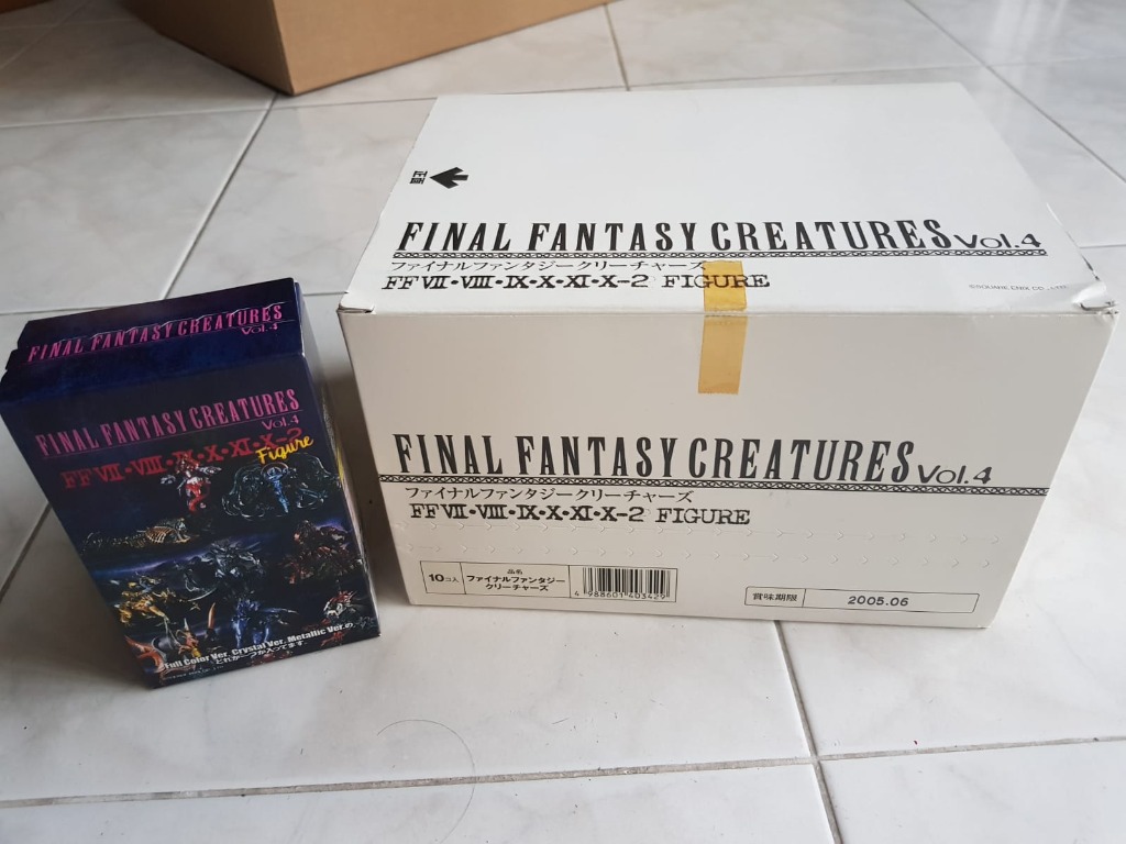 Final Fantasy Creatures Vol.4 Box Set of 10, CNY SALE, Hobbies & Toys ...
