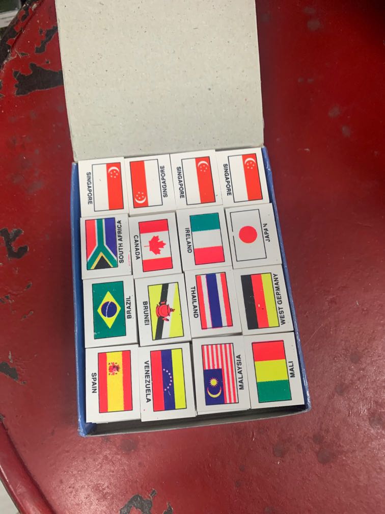 Flag Eraser (box of 48pcs), Hobbies & Toys, Stationery & Craft ...