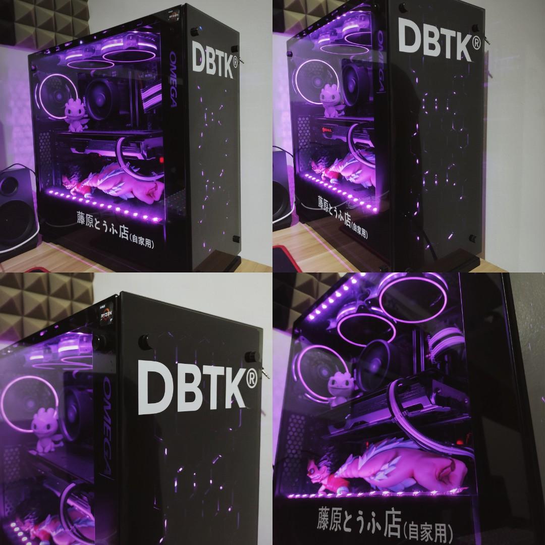 Gaming pc desktop unit system (mid range ryzen build), Computers & Tech ...