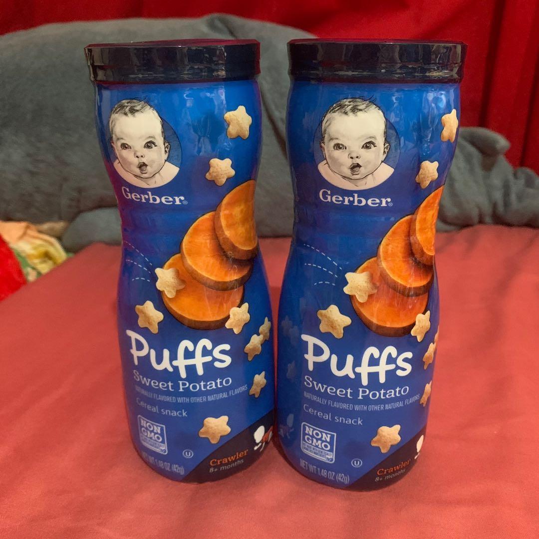 Gerber Baby Puff Cereal Snacks, Babies & Kids, Nursing & Feeding on ...