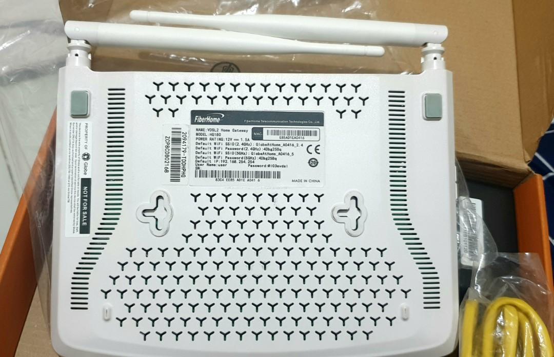 Globe modem/router, Computers & Tech, Parts & Accessories, Networking ...