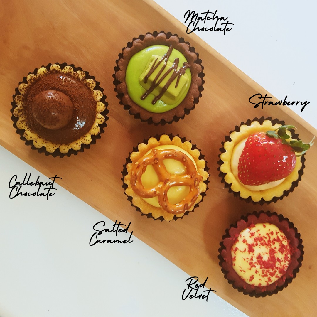 Halal Premium Cheese Tarts, Food & Drinks, Homemade Bakes on Carousell