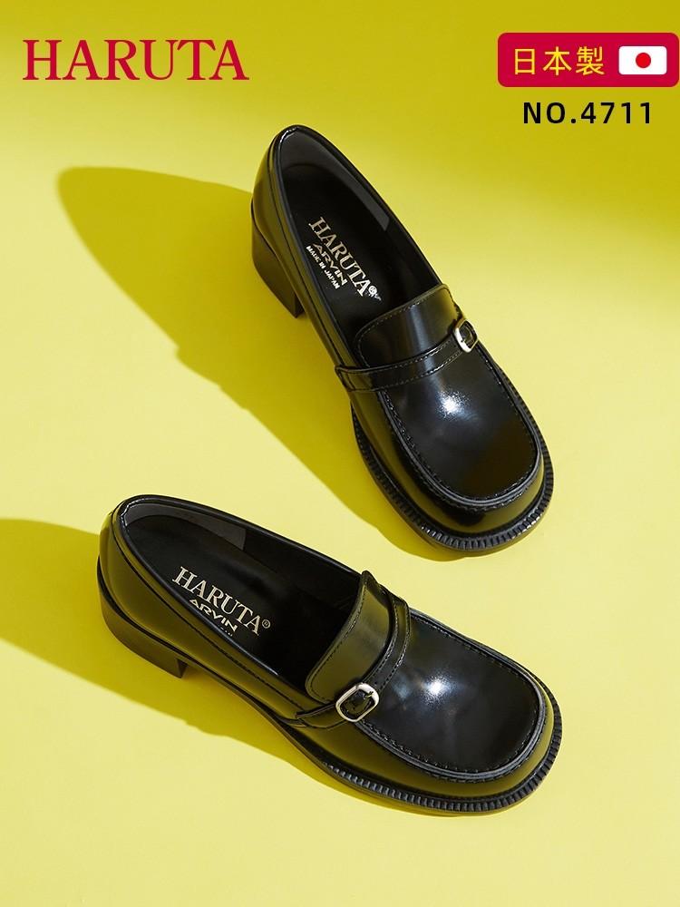 Haruta JK Black Loafer 4711, Women's Fashion, Footwear, Loafers on Carousell