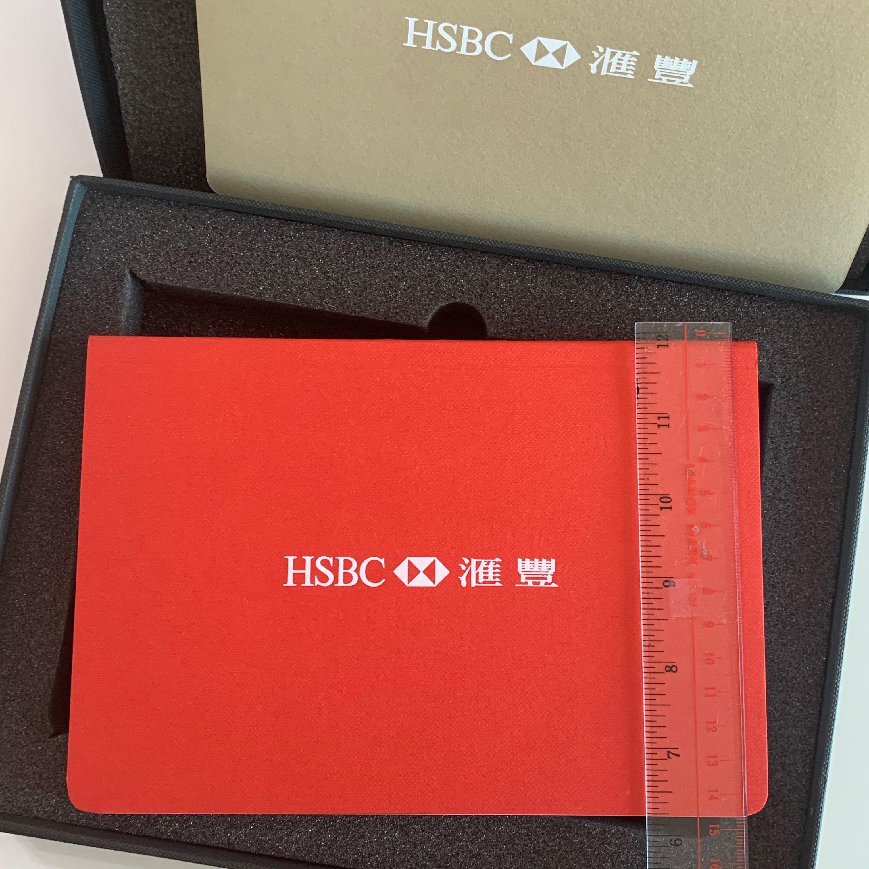 全新 new HSBC bank book notebook 匯豐銀行存摺記事簿, 興趣及遊戲, 手作＆自家設計, 文具 - Carousell