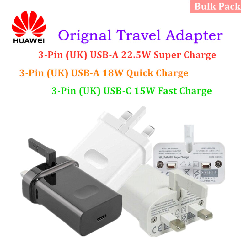 Huawei Original 22.5W Super Charge / 18W Quick Charge / 15W Fast Charge ...