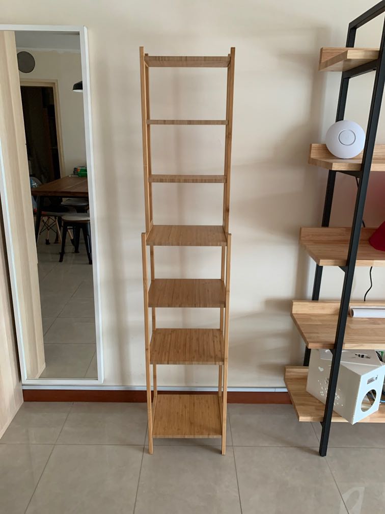 Ikea RAGRUND bamboo shelf, Furniture & Home Living, Furniture, Shelves ...