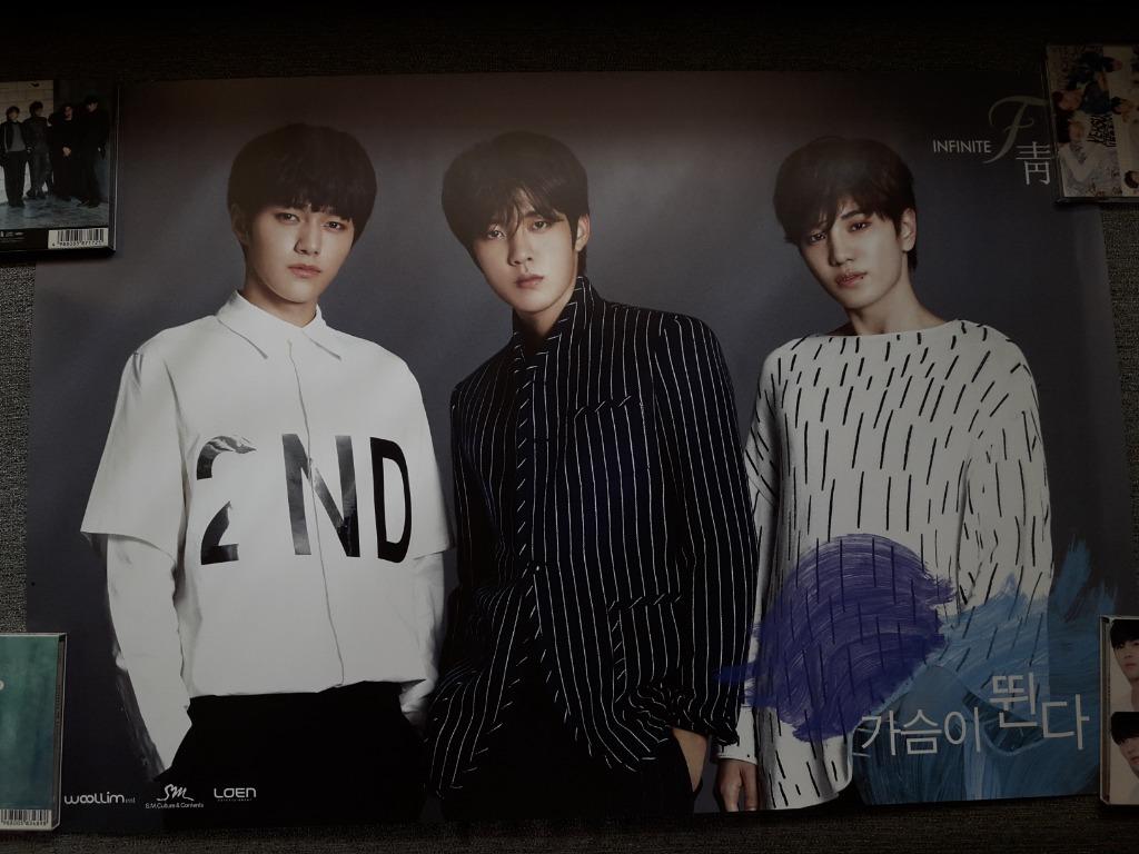 INFINITE F - Azure poster, Hobbies & Toys, Memorabilia & Collectibles ...