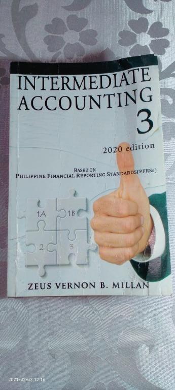 Intermediate Accounting 3 (2020 Edition) by Zeus Vernon B. Millan ...