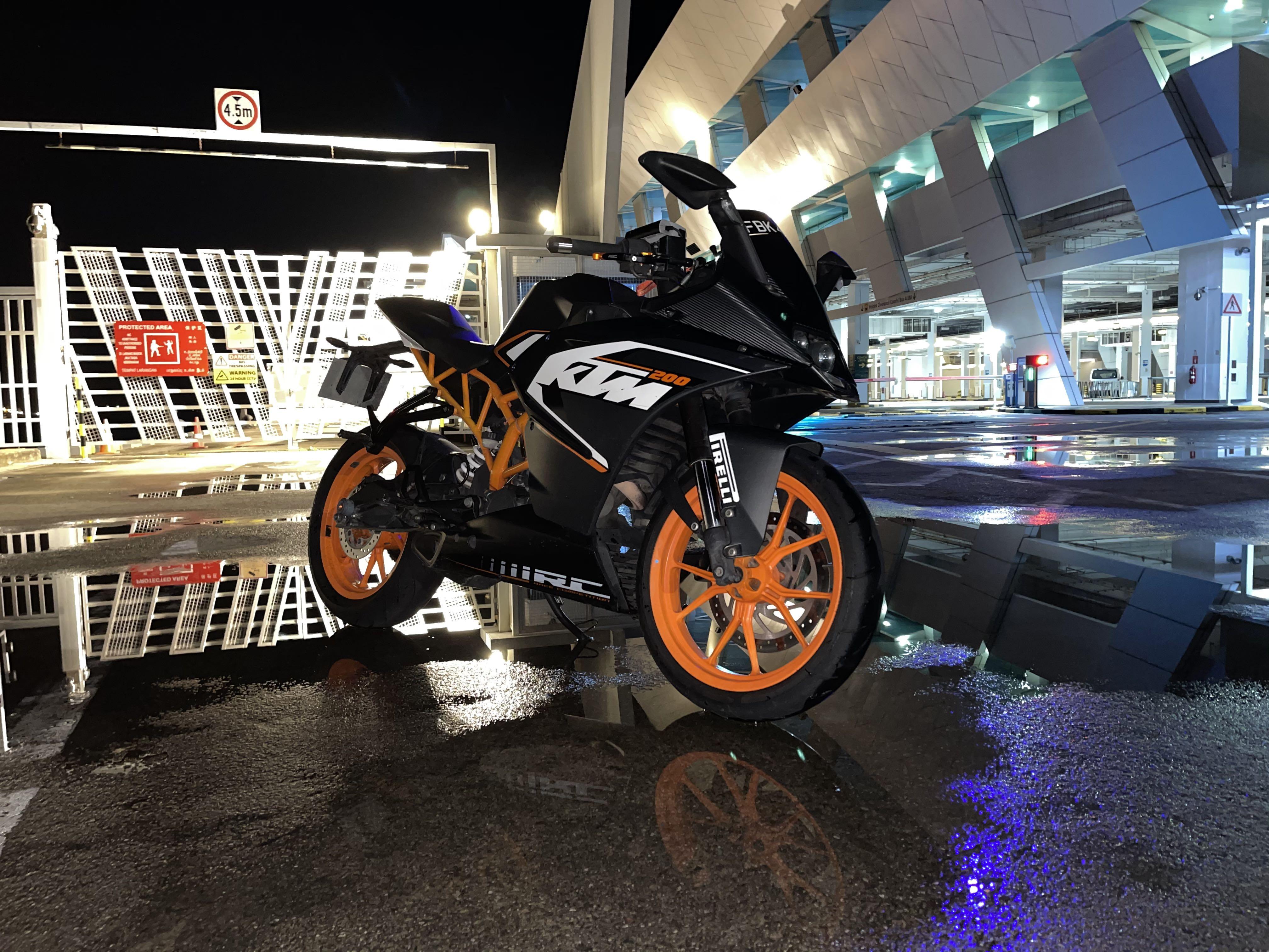 Ktm rc200, Motorcycles, Motorcycles for Sale, Class 2B on Carousell