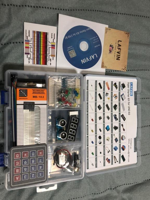 LAFVIN Super Starter Kit for Arduino UNO R3, Mobile Phones & Gadgets, Mobile & Gadget ...
