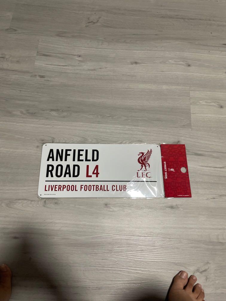Liverpool FC street sign, Furniture & Home Living, Home Decor, Wall ...