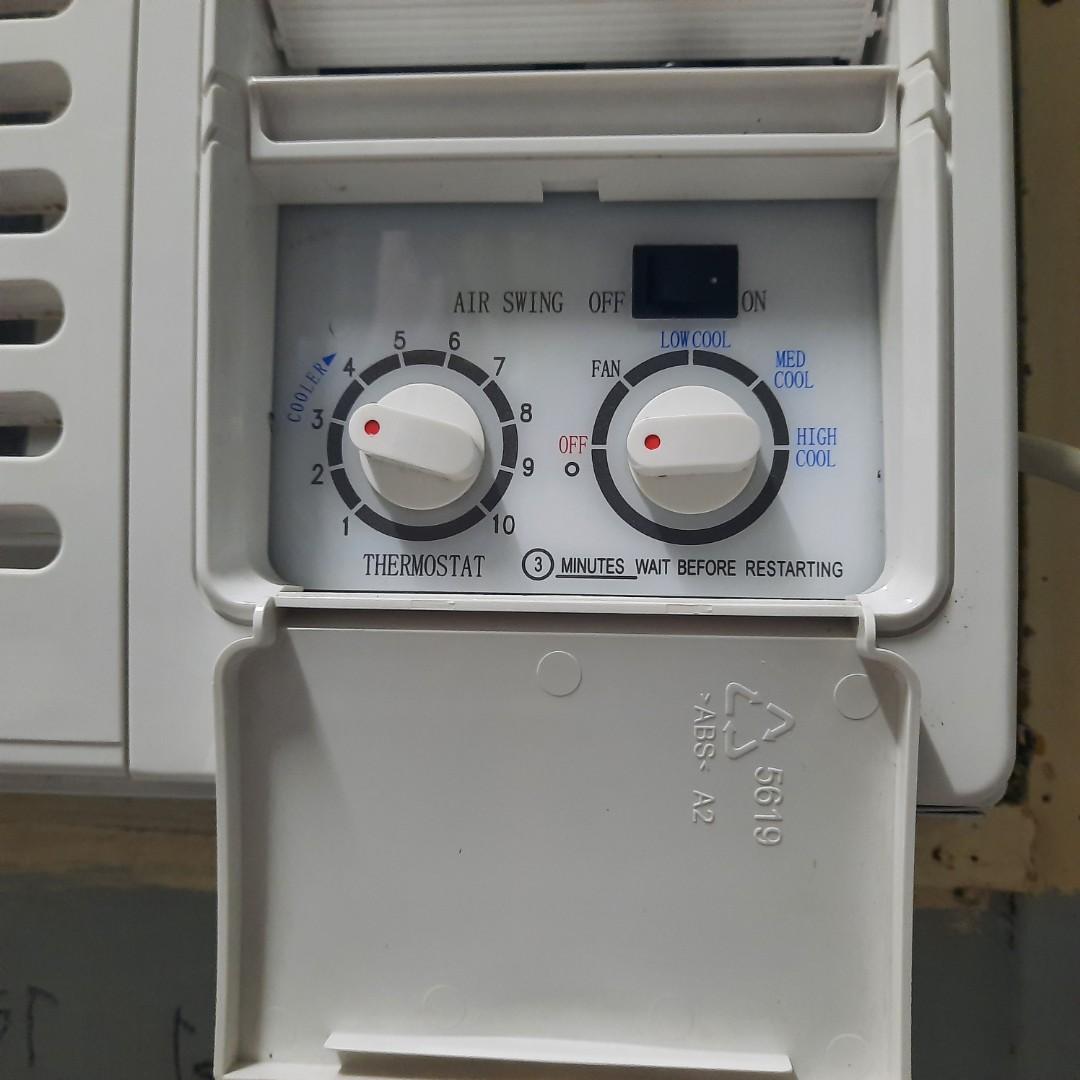 Mabe window type aircon 1hp, TV & Home Appliances, Air Conditioning and ...