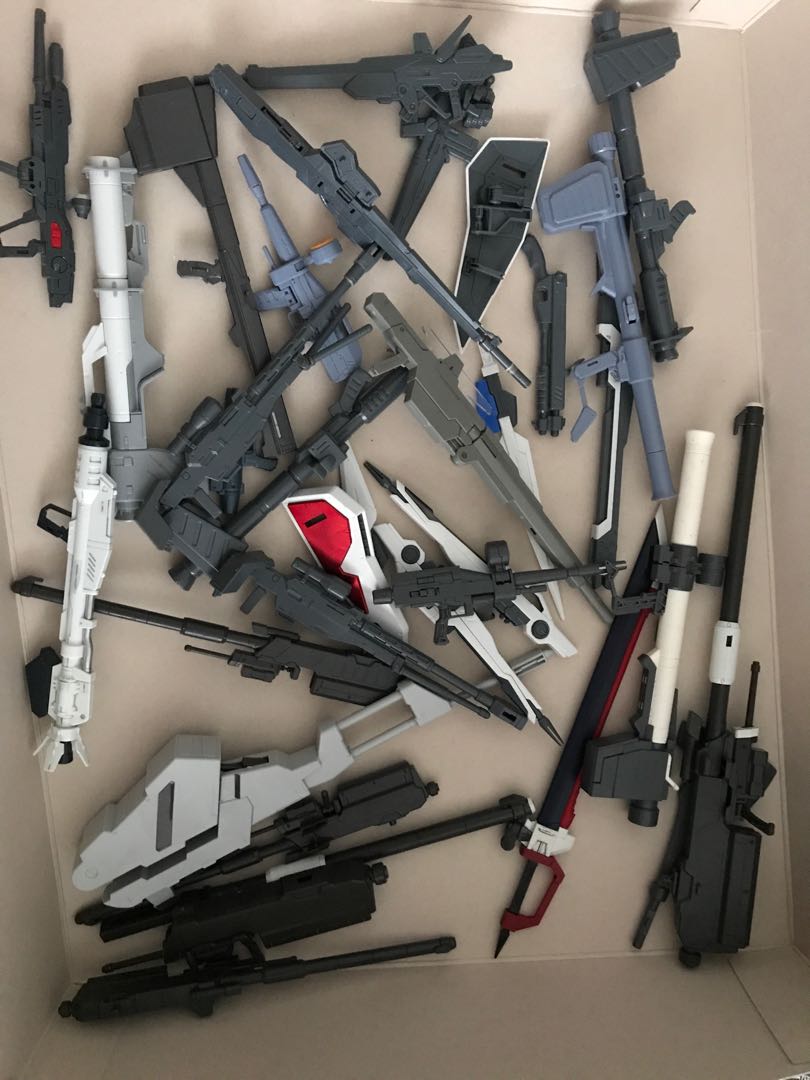 Mg 1/100 gundam weapons, Hobbies & Toys, Toys & Games on Carousell