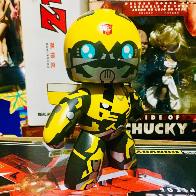 MIGHTY MUGGS TRANSFORMERS MOVIE SERIES - BUMBLEBEE - RARE, Hobbies ...