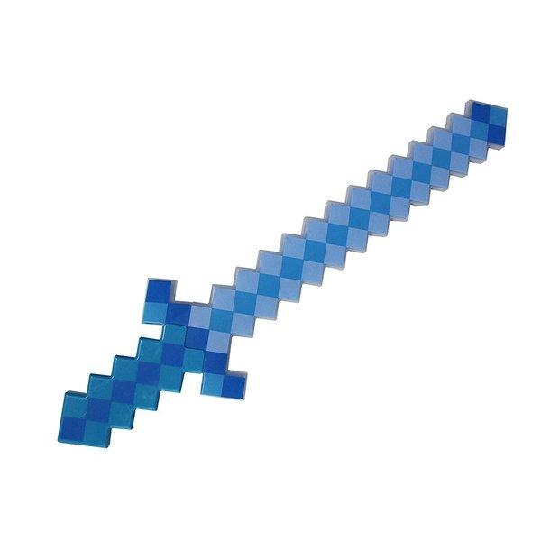 Minecraft LED Diamond Sword Knight Weapon Cosplay PC Warcraft Microsoft ...